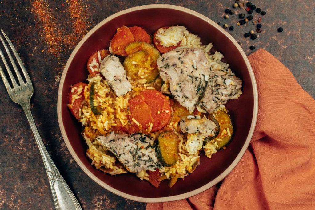 Cari de dinde au colombo, riz créole - Le blog de la Brigade